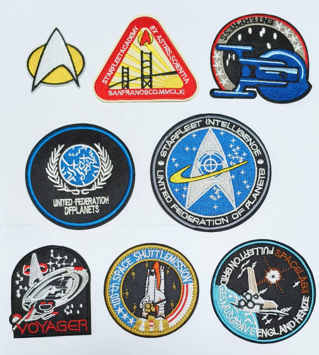 Star Trek United Federation Starfleet Intelligence Enterpress Star ...