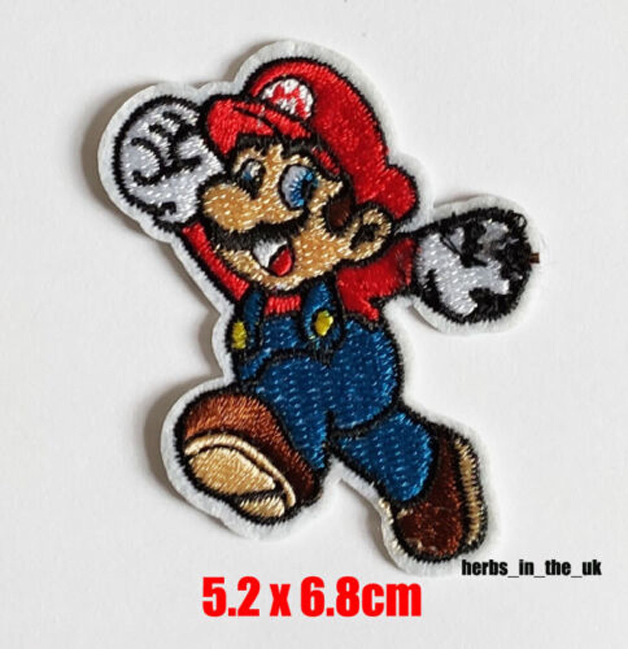 Super Mario Bros Game Patches Badges Iron on Sew On - Etsy