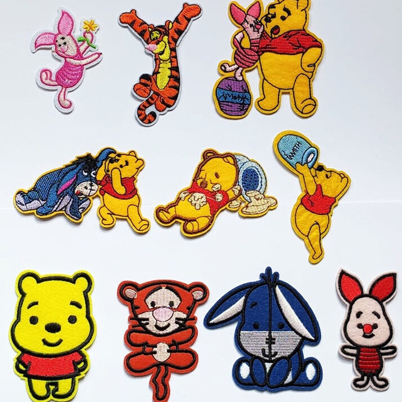 Winnie the Pooh Patches - Etsy