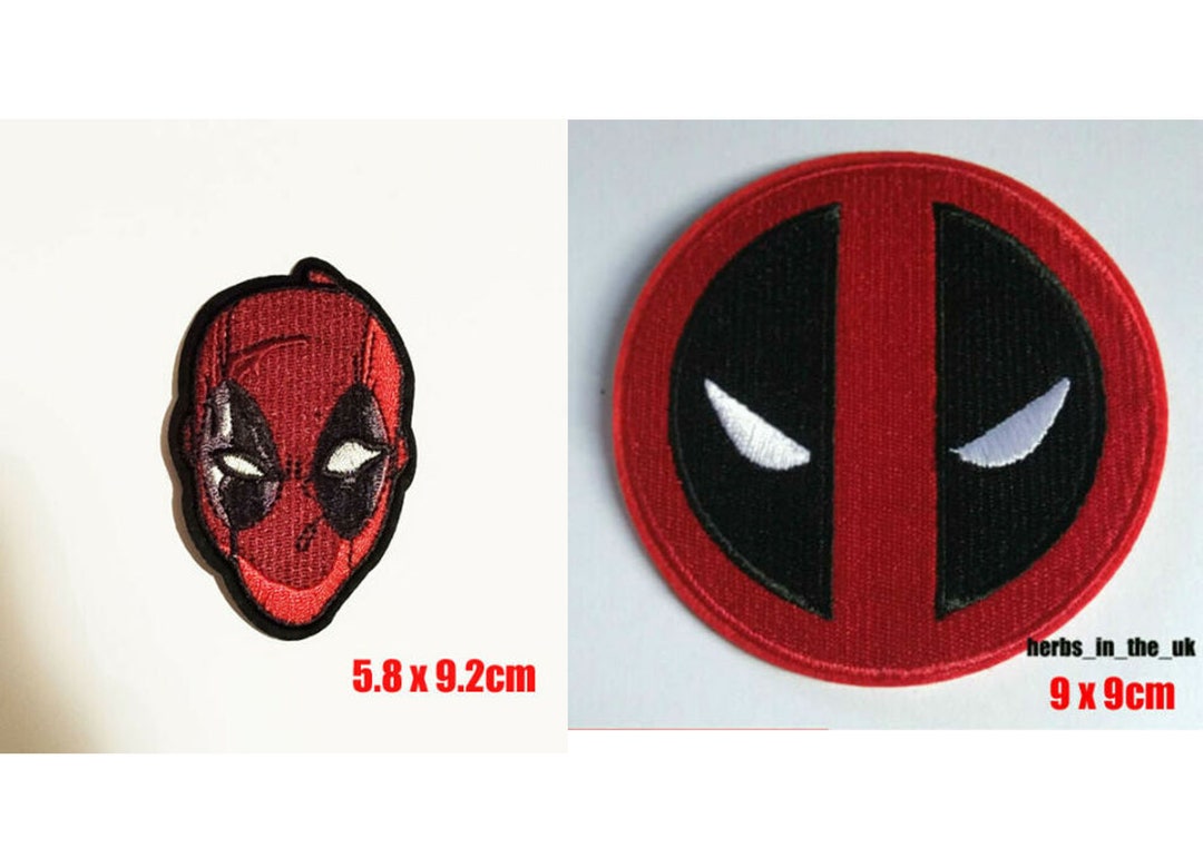 Deadpool Patch Iron on Embroidered Badge Patch - Etsy