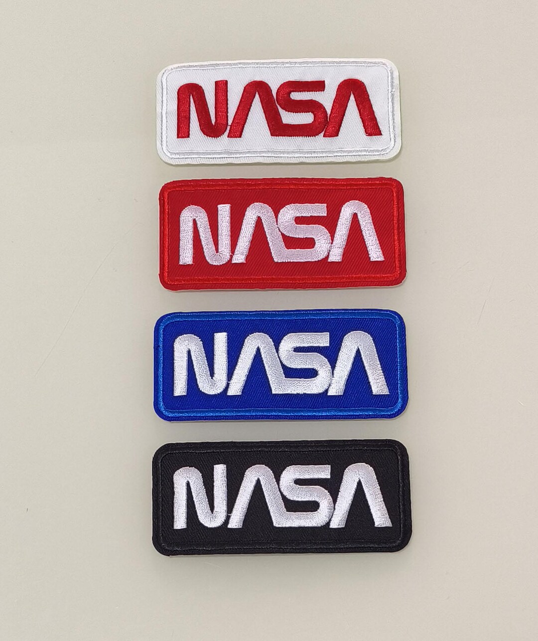 NASA USA Logo Space Spaceman Patch Iron on / Sew On - Etsy