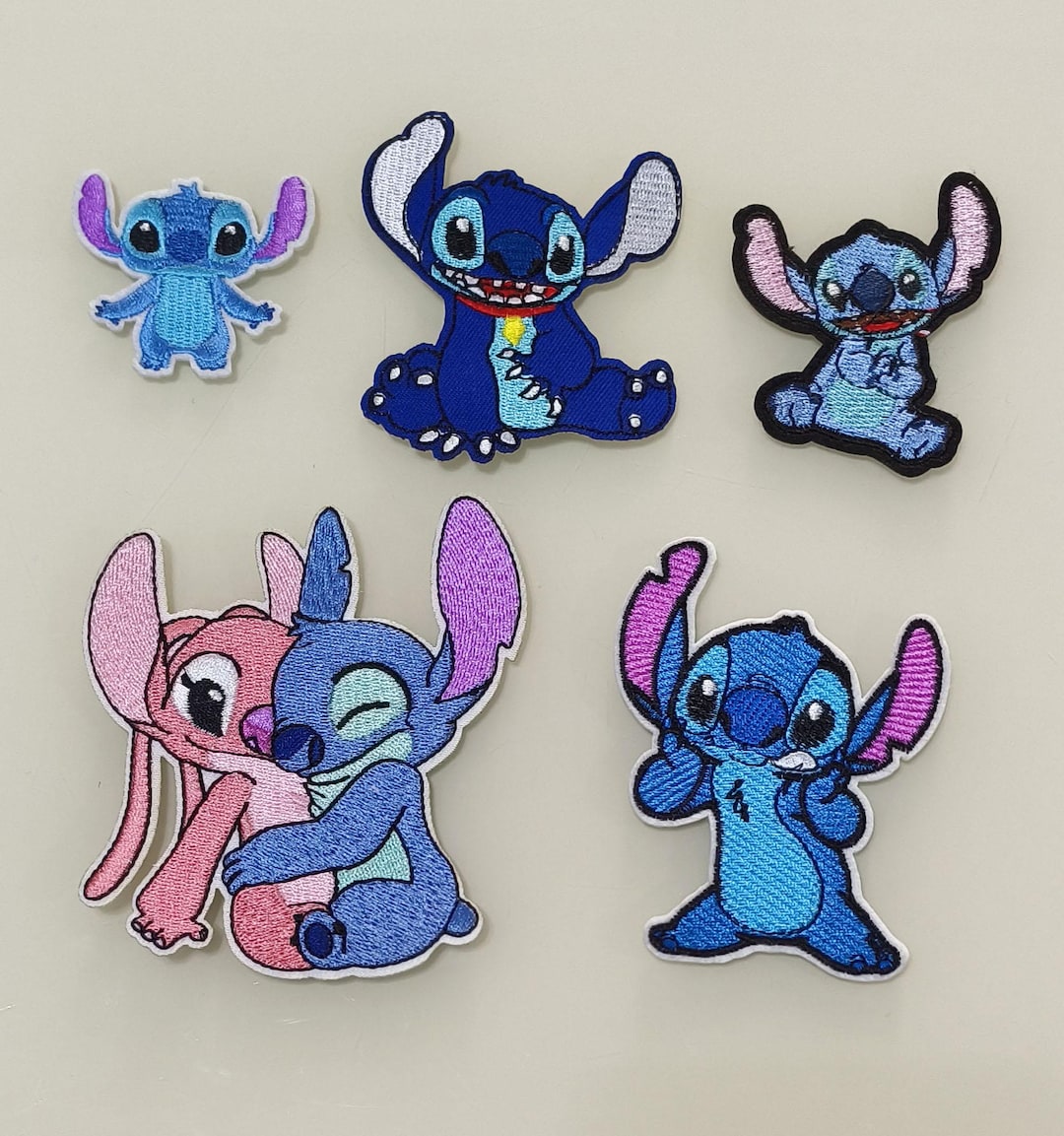 Lilo and Stitch Patches Badges Iron on Sew On - Etsy