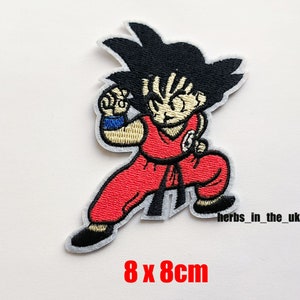 Dragon Ball Z Goku Patches Badges Iron on Sew On - Etsy
