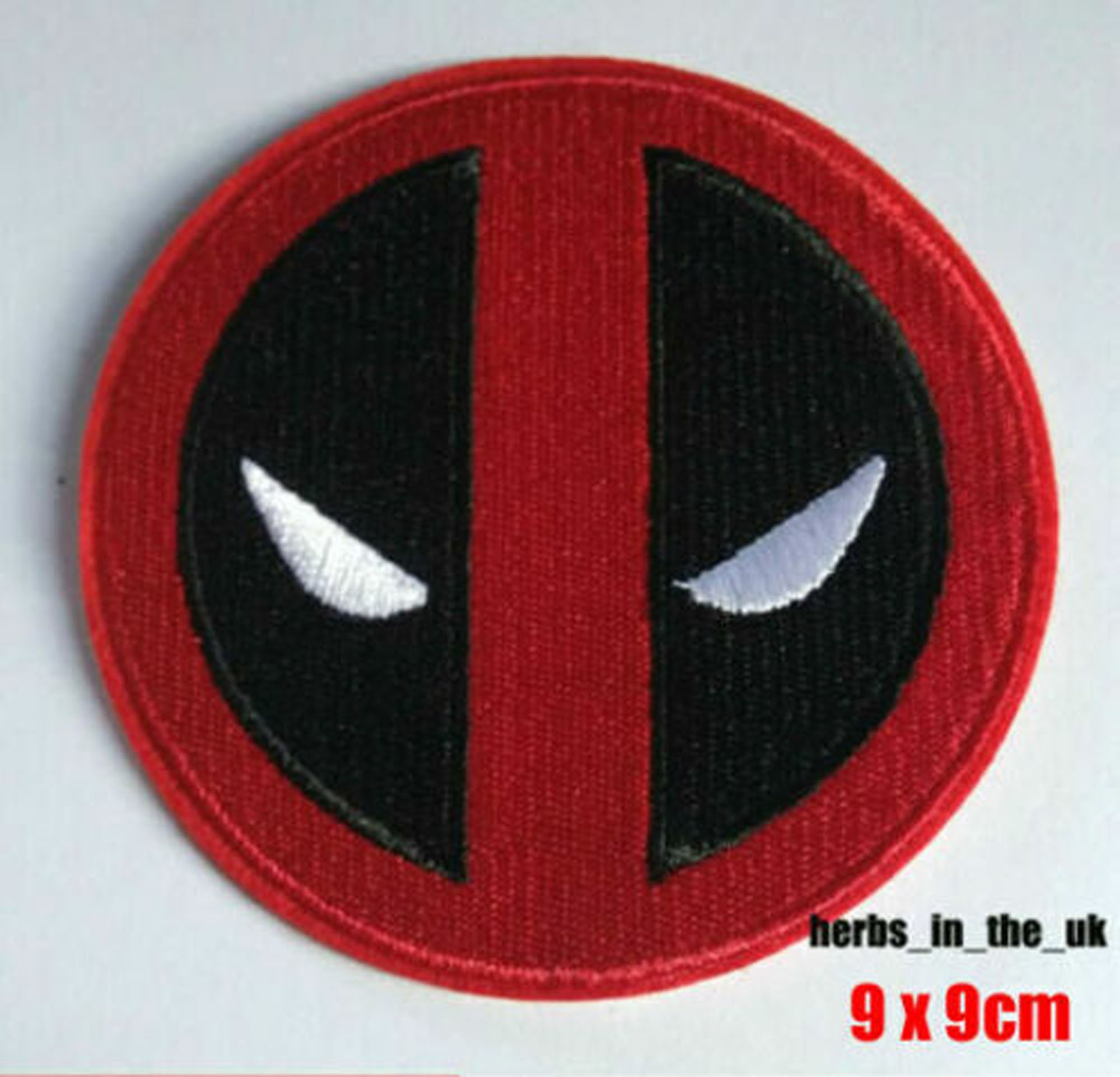 Deadpool Patch Iron on Embroidered Badge Patch - Etsy
