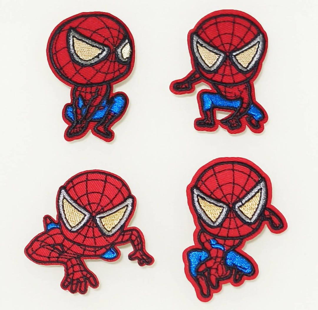 Cute Spiderman Patch Iron on Sew on Patch Badge - Etsy