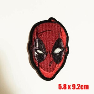Deadpool Patch Iron on Embroidered Badge Patch - Etsy