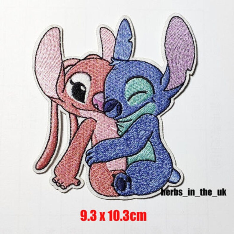 Lilo and Stitch Patches Badges Iron on Sew On - Etsy