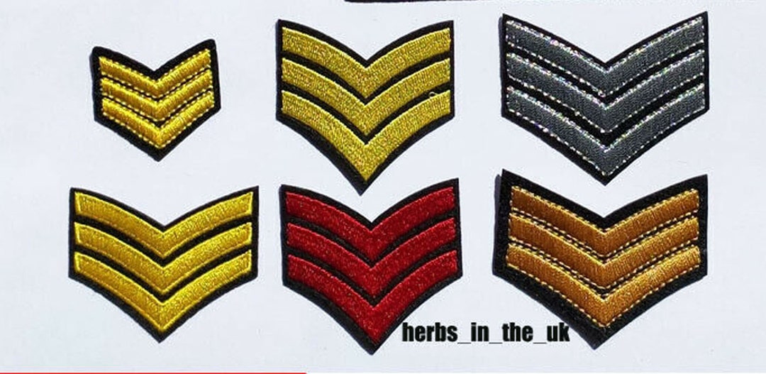 Military Army Style Patches Badges Iron on Sew On - Etsy
