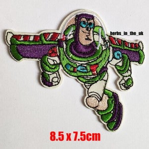 Toy Story Woody Buzz Light Year Mr Potato, Alien, Lotso, Dinosaur, Lightyear Patches Badges Iron ...