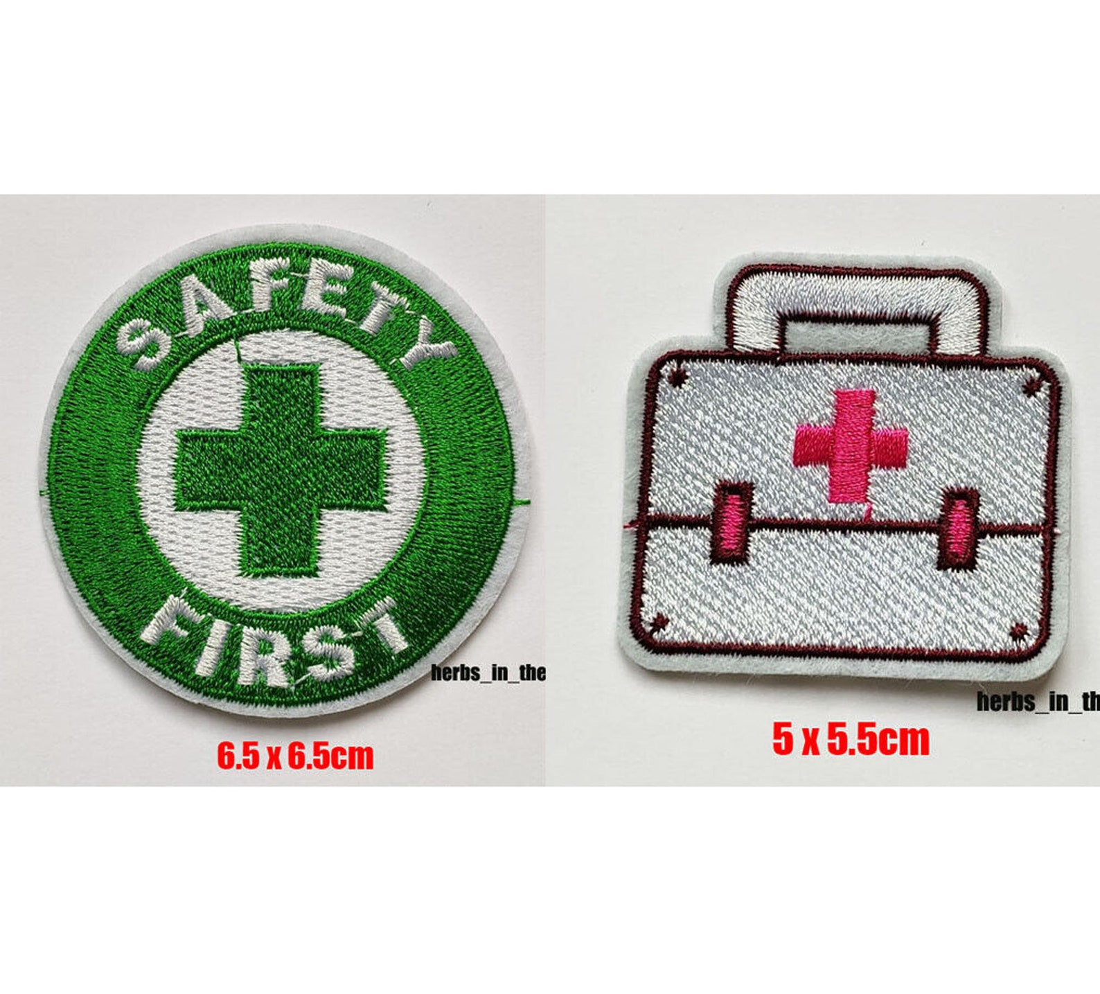 Safety First / First Aid Kit Patch Badge Iron on Sew On - Etsy