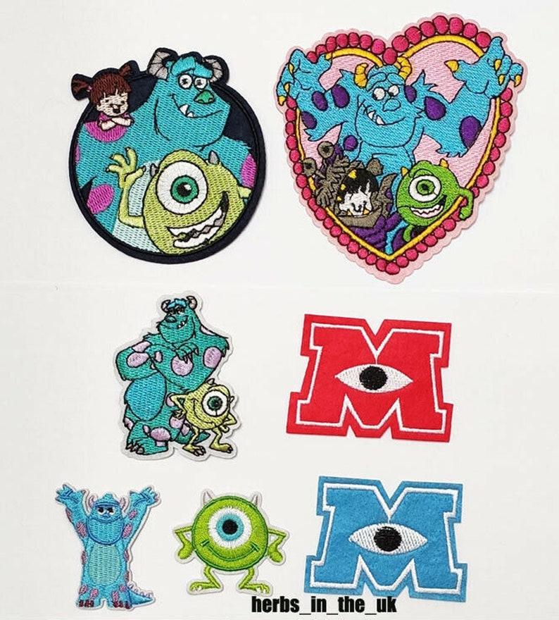Disney Monsters Inc University Patch Badge Monsters University - Etsy
