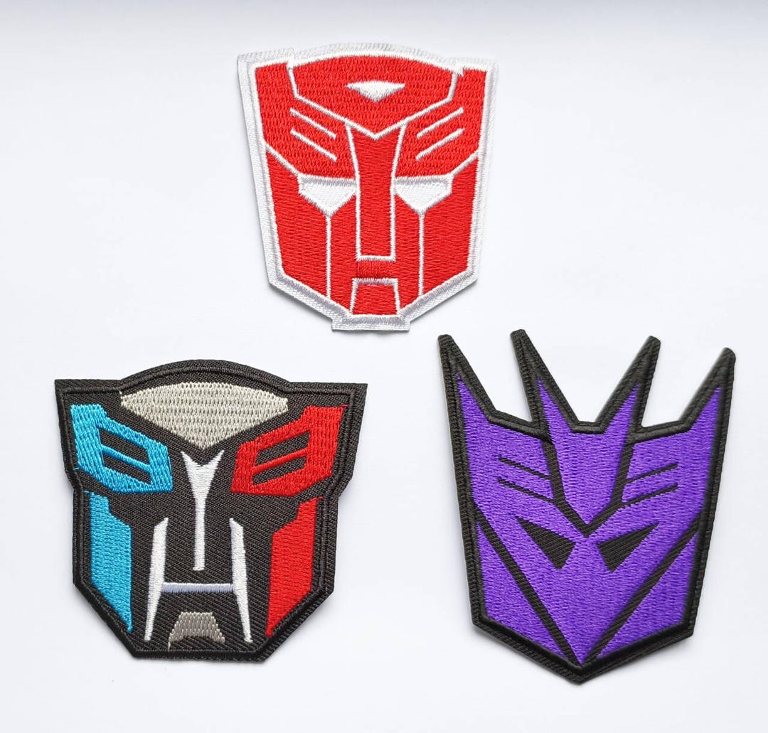 Transformers Decepticon Patches Badges Iron on Sew On - Etsy