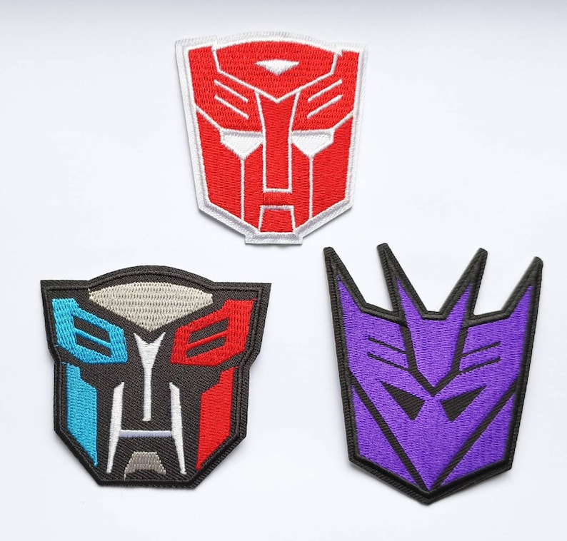 Transformers Decepticon Patches Badges Iron on Sew On - Etsy