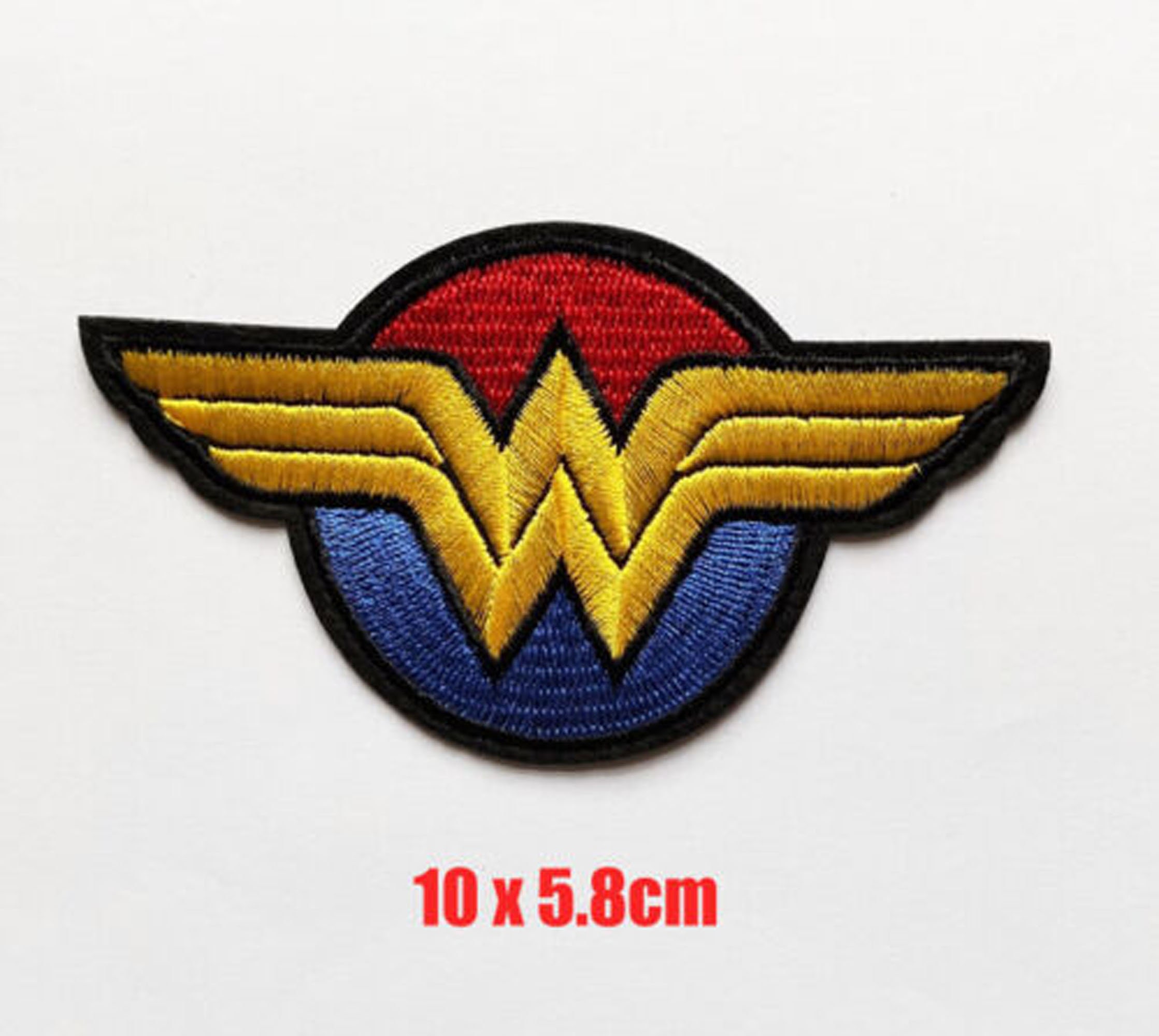 Wonder Woman Logo Patch Iron on Embroidered Badge Patch - Etsy