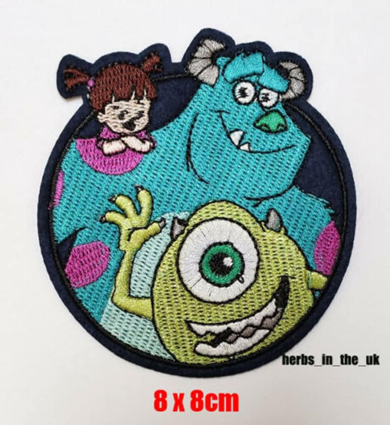 Disney Monsters Inc University Patch Badge Monsters University - Etsy