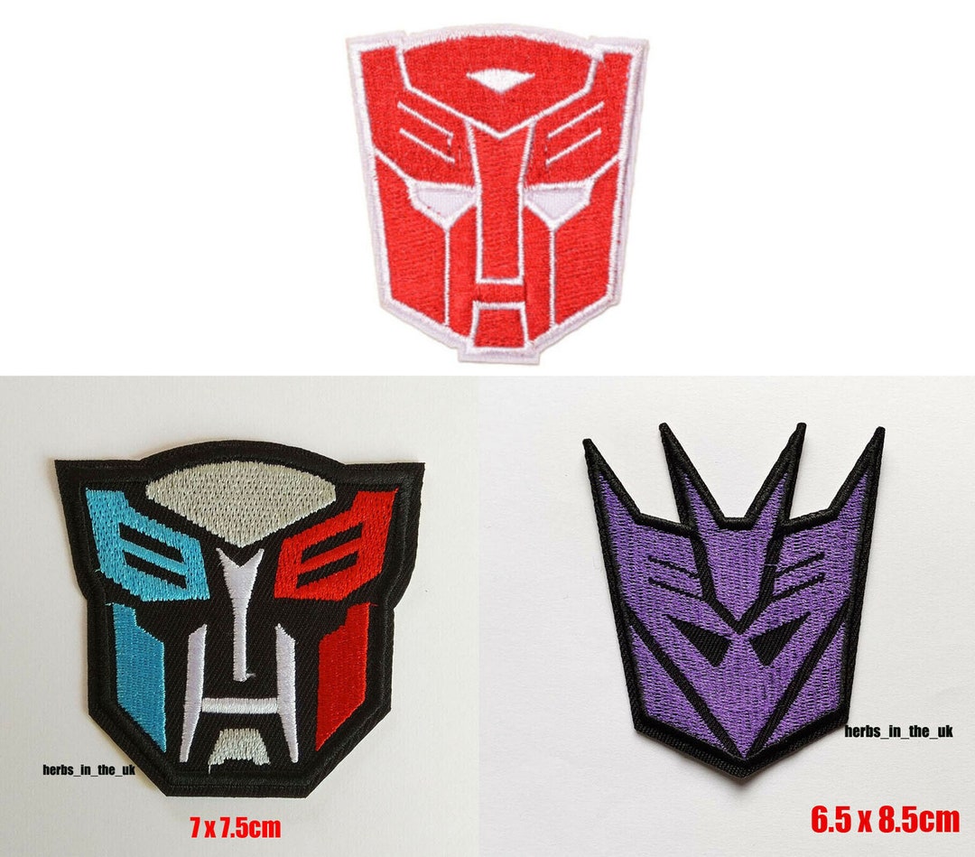 Transformers Decepticon Patches Badges Iron on Sew On - Etsy