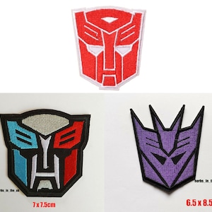 Transformers Decepticon Patches Badges Iron on Sew On - Etsy