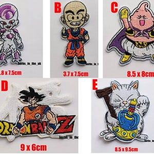 Dragon Ball Z Goku Patches Badges Iron on Sew On - Etsy