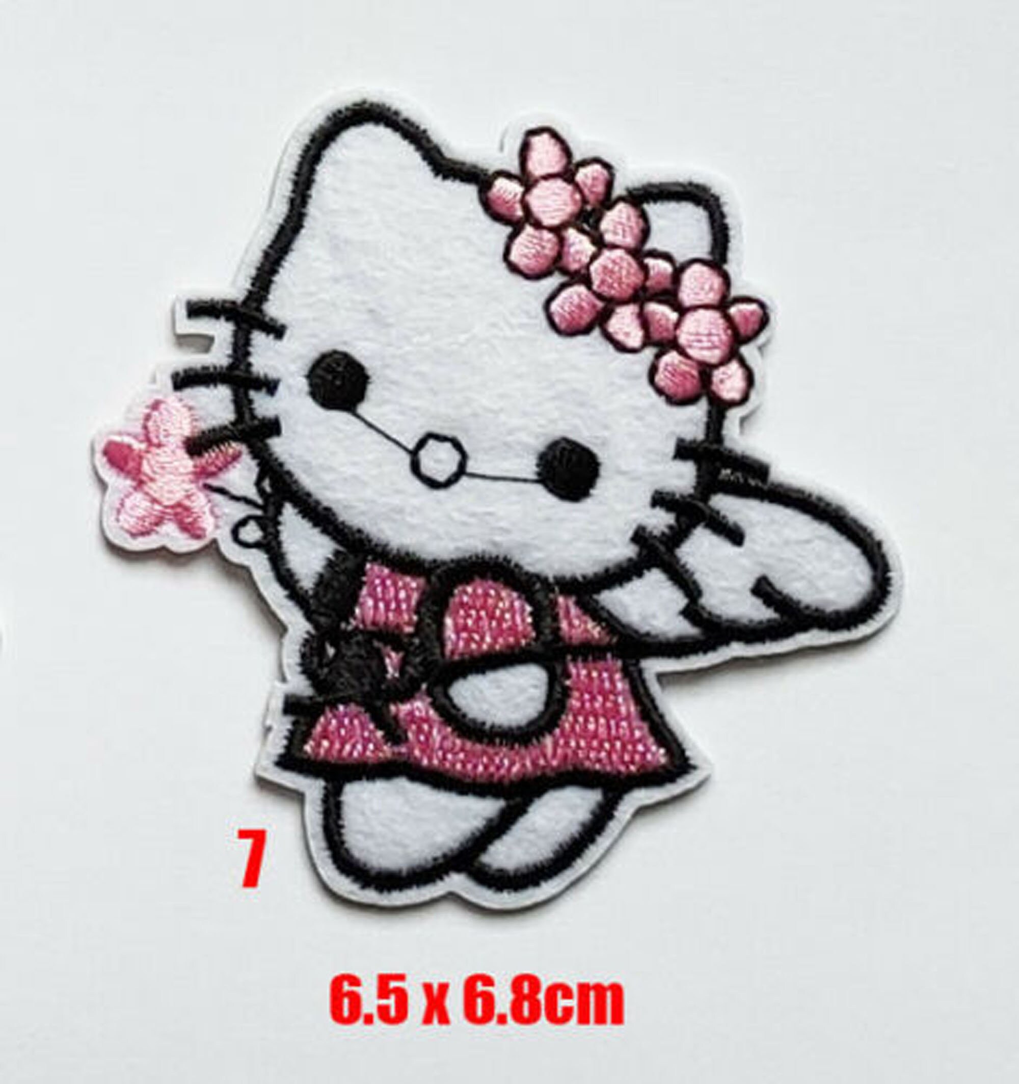Hello Kitty Cat Marie Patch Badge Iron on Sew On - Etsy