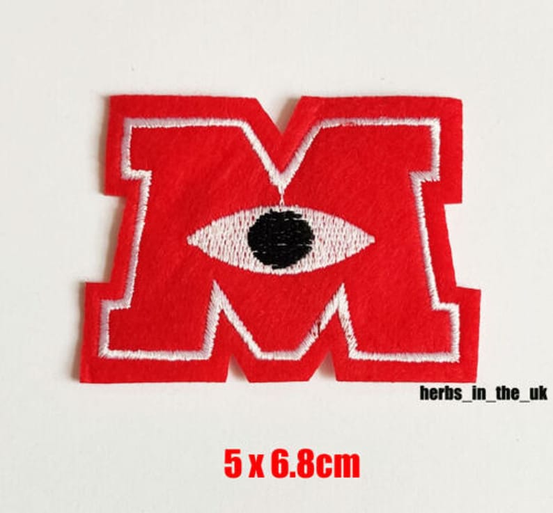 Disney Monsters Inc University Patch Badge Monsters University - Etsy