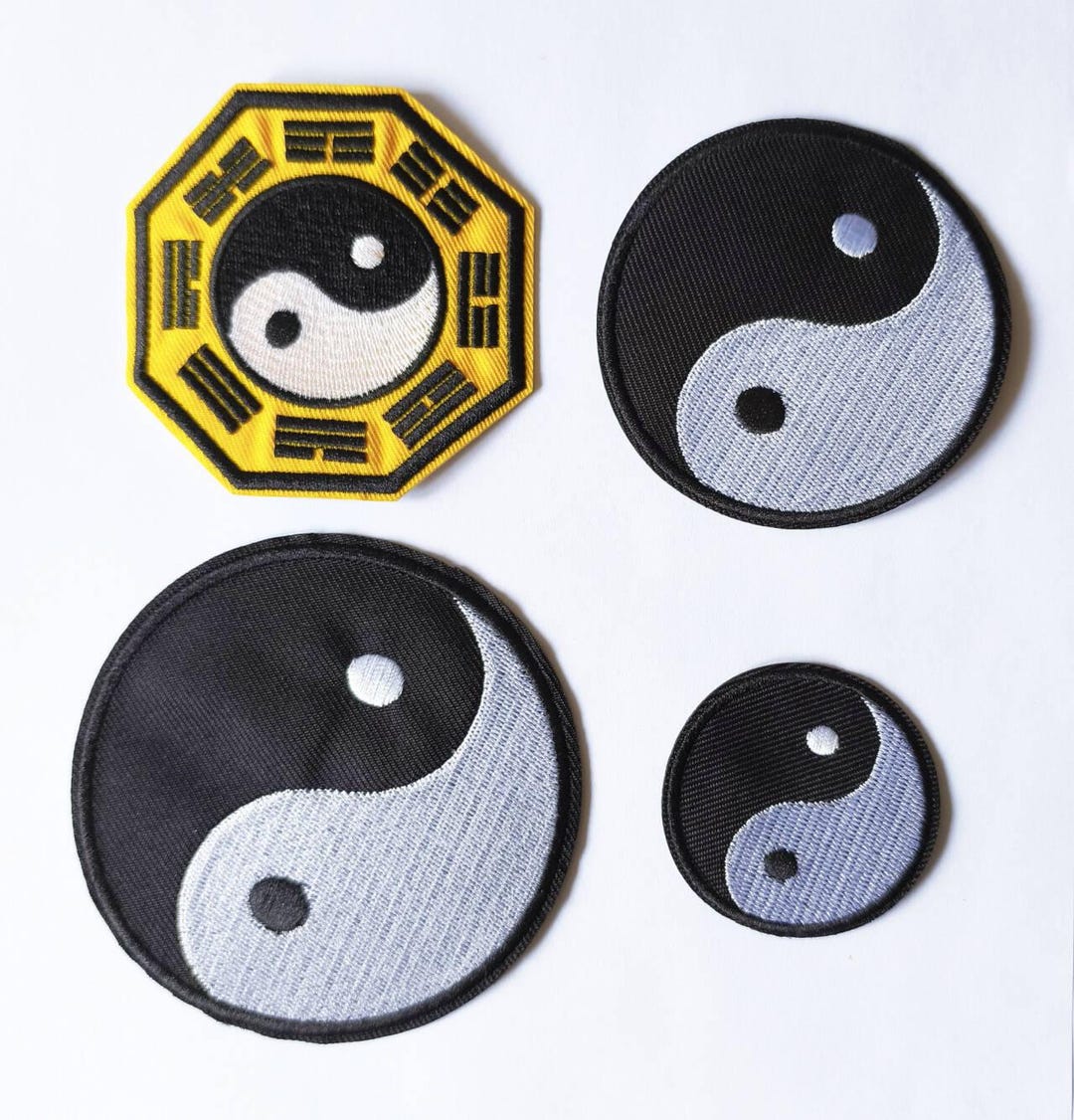 Tai Chi Yin Yang Iron on / Sew on Patch Badge Ba Gua - Etsy