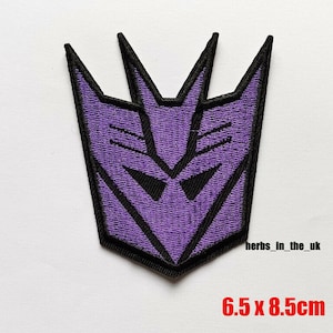 Transformers Decepticon Patches Badges Iron on Sew On - Etsy