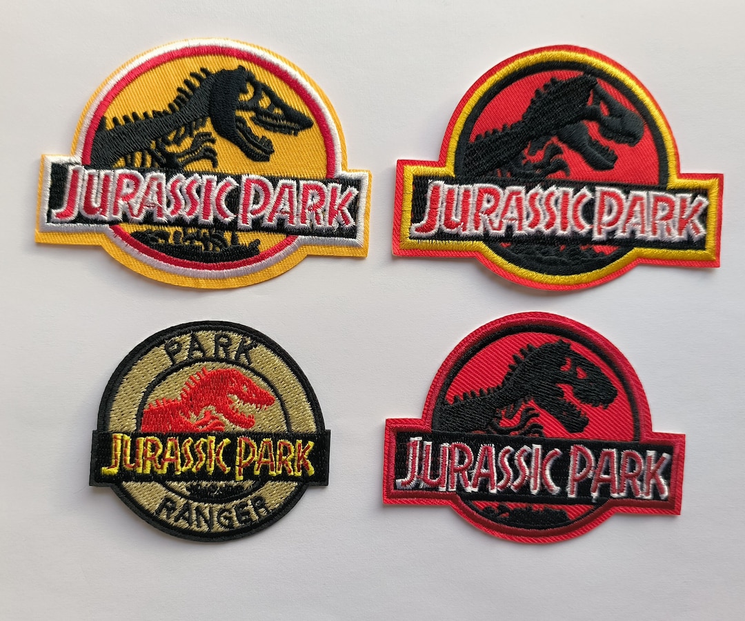 Jurassic World Patch Badge Iron on Sew On - Etsy