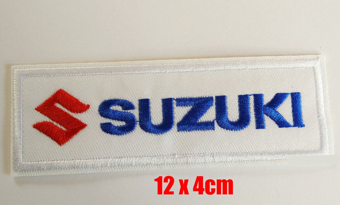 Suzuki Embroidered Iron on / Sew on Patch Badge - Etsy