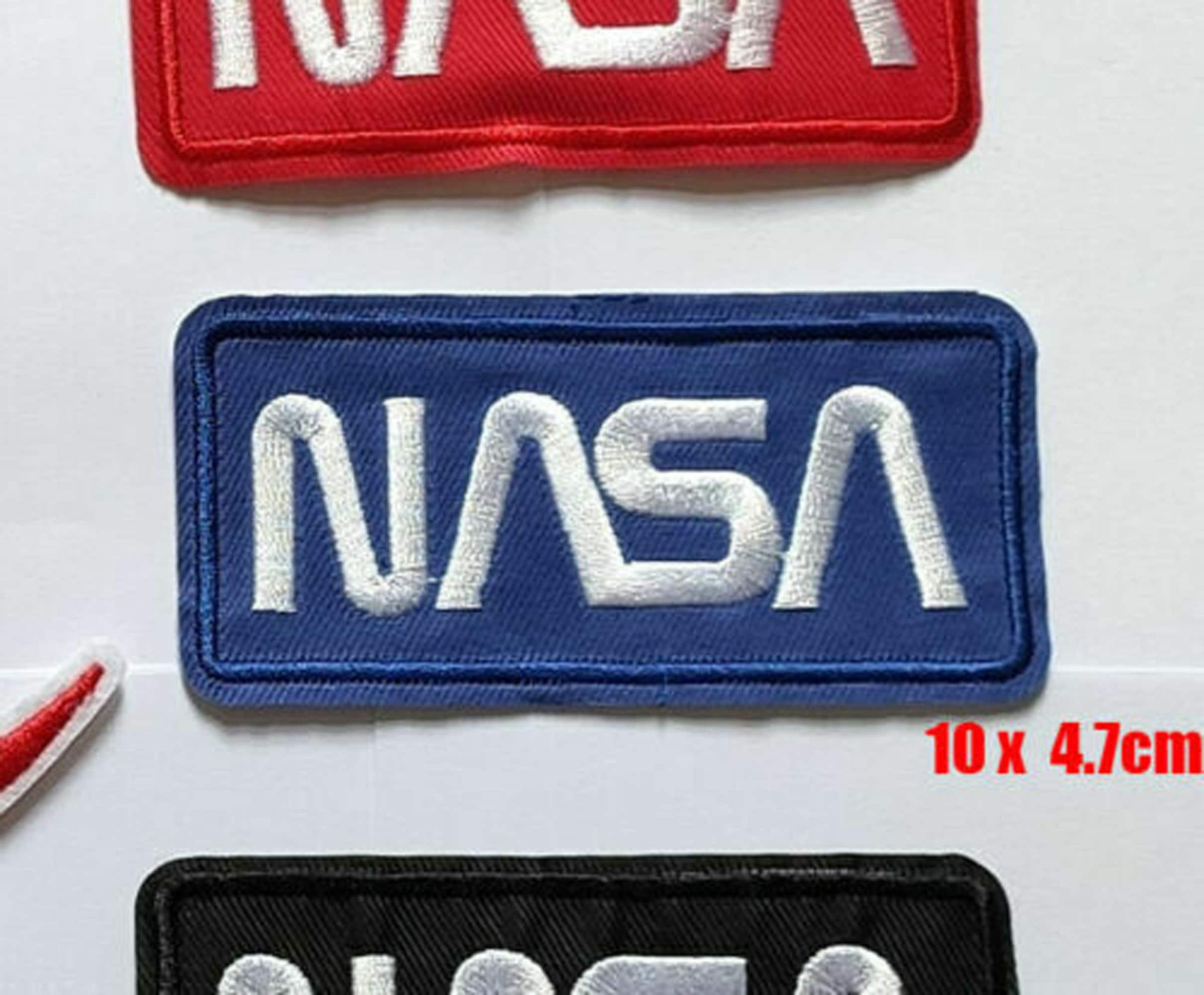 NASA USA Logo Space Spaceman Patch Iron on / Sew On - Etsy