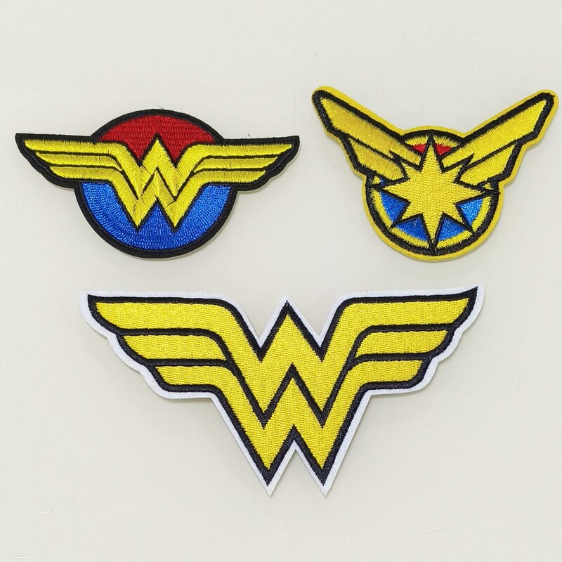 Wonderwoman Applique - Etsy