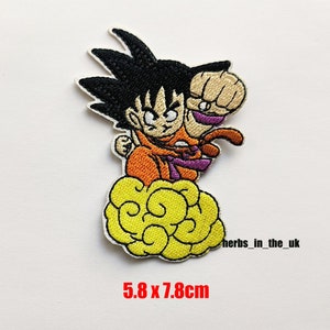 Dragon Ball Z Goku Patches Badges Iron on Sew On - Etsy