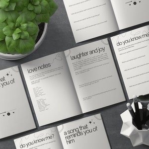 Together Apart A Long Distance Couple Journal, Printable and Instant ...