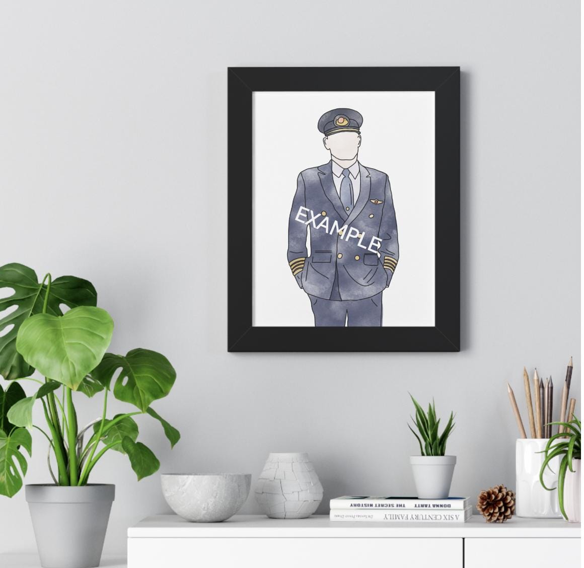 Pilot (captain/first Officer Poster) Printable - Etsy