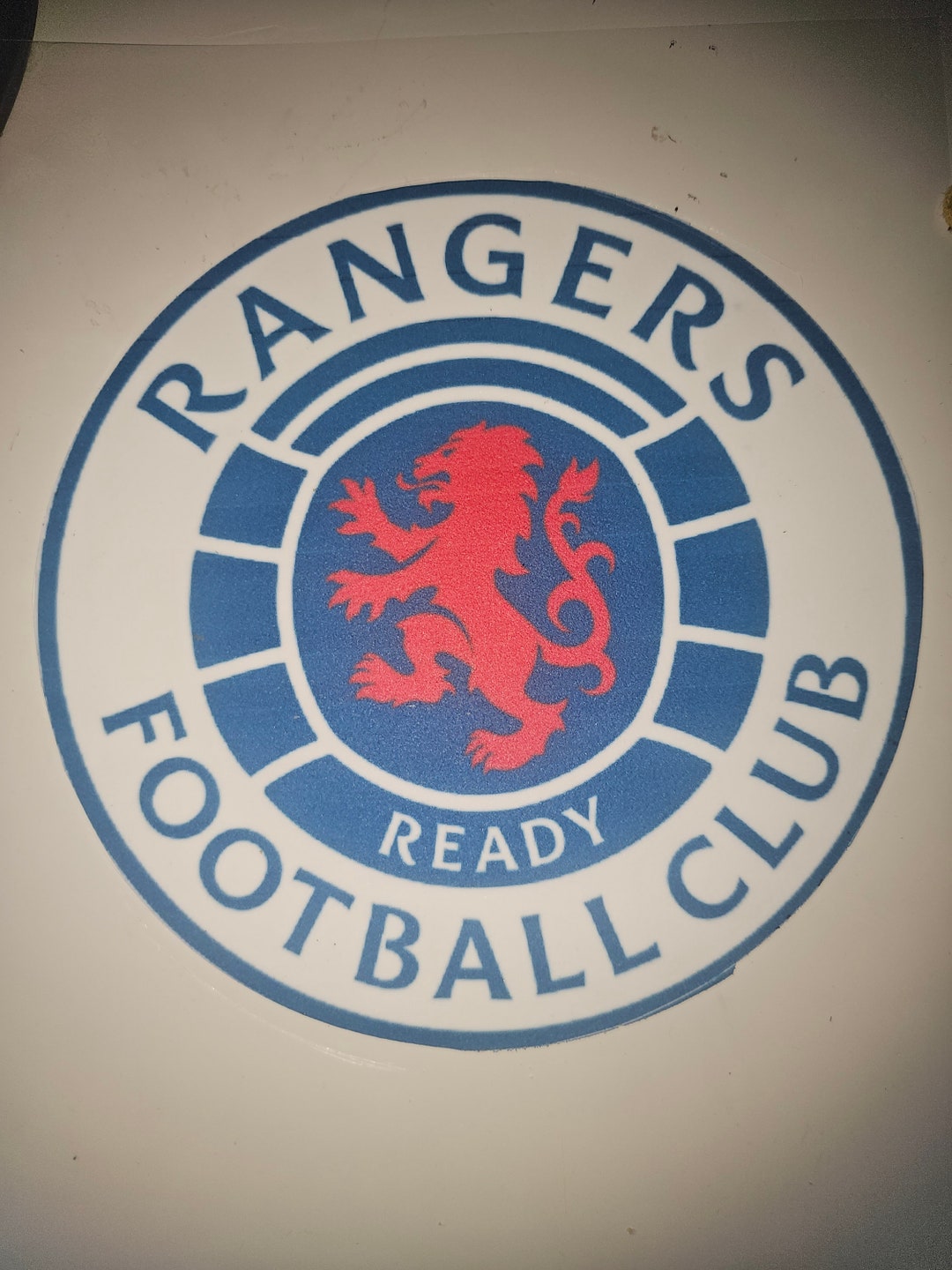 Edible Football Logo Custom Size - Etsy UK