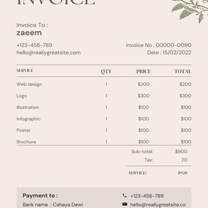 Modèle de facture,modèle de facture modifiable,outil de suivi des ...