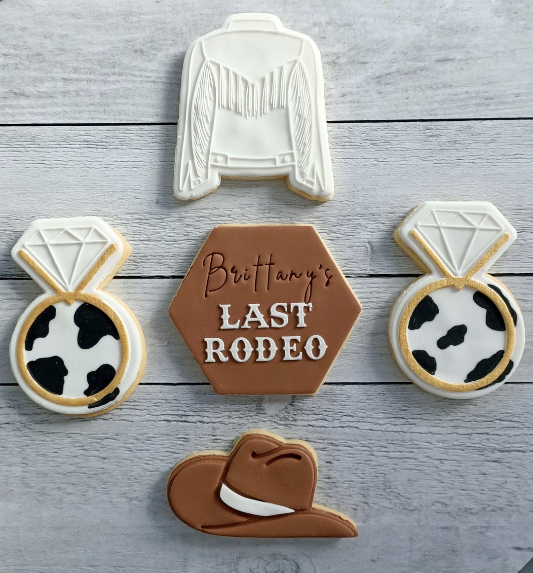Personalised Last Rodeo Cookies / Bridal Shower /hens Party/pretty ...