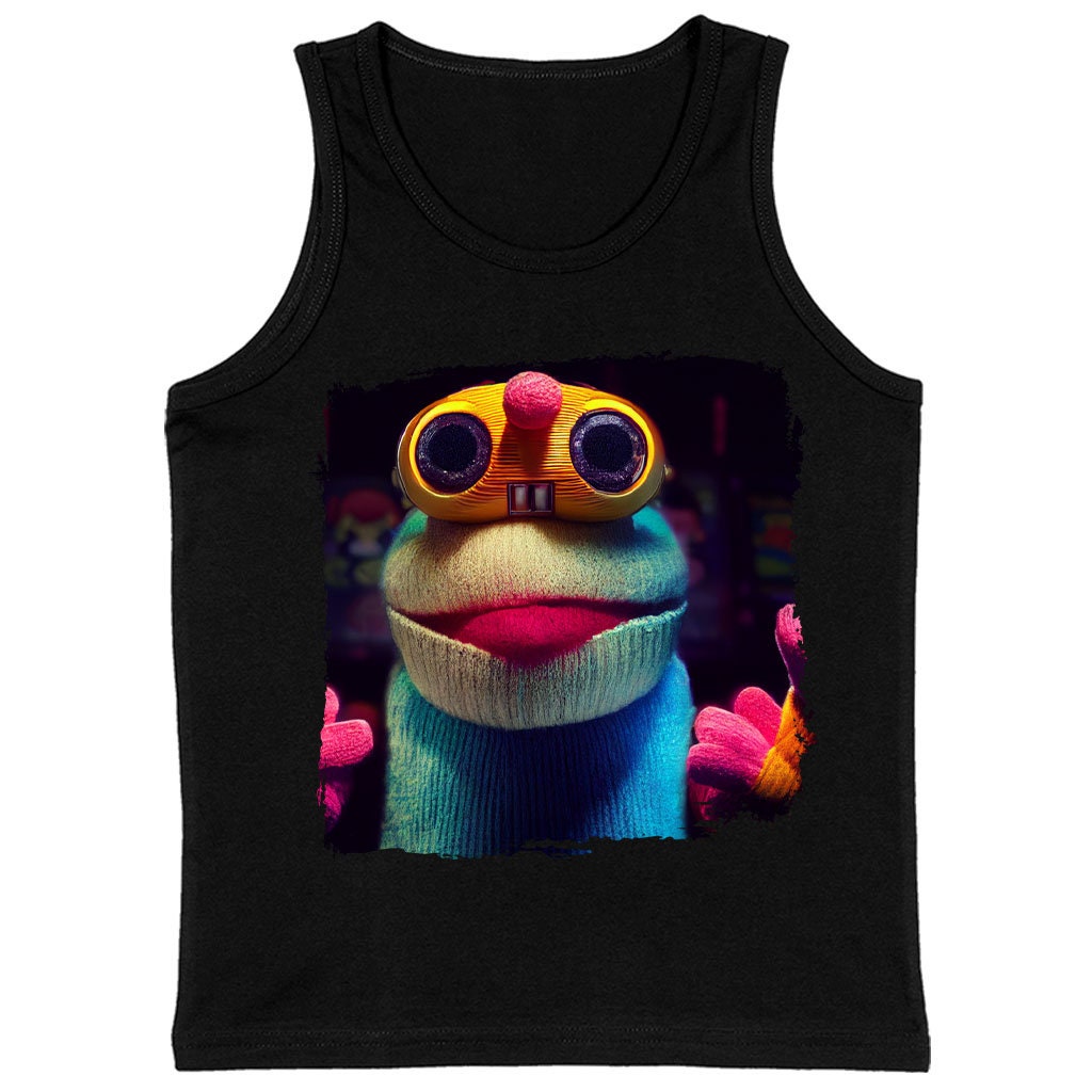 Puppet Kids' Jersey Tank Cartoon Sleeveless T-shirt - Etsy
