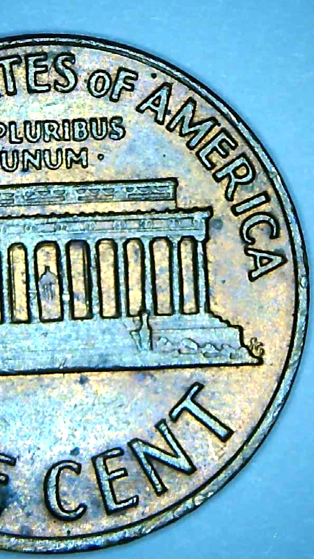 1972 Lincoln Cent Double Die Obverse Rare Rainbow Toned - Etsy