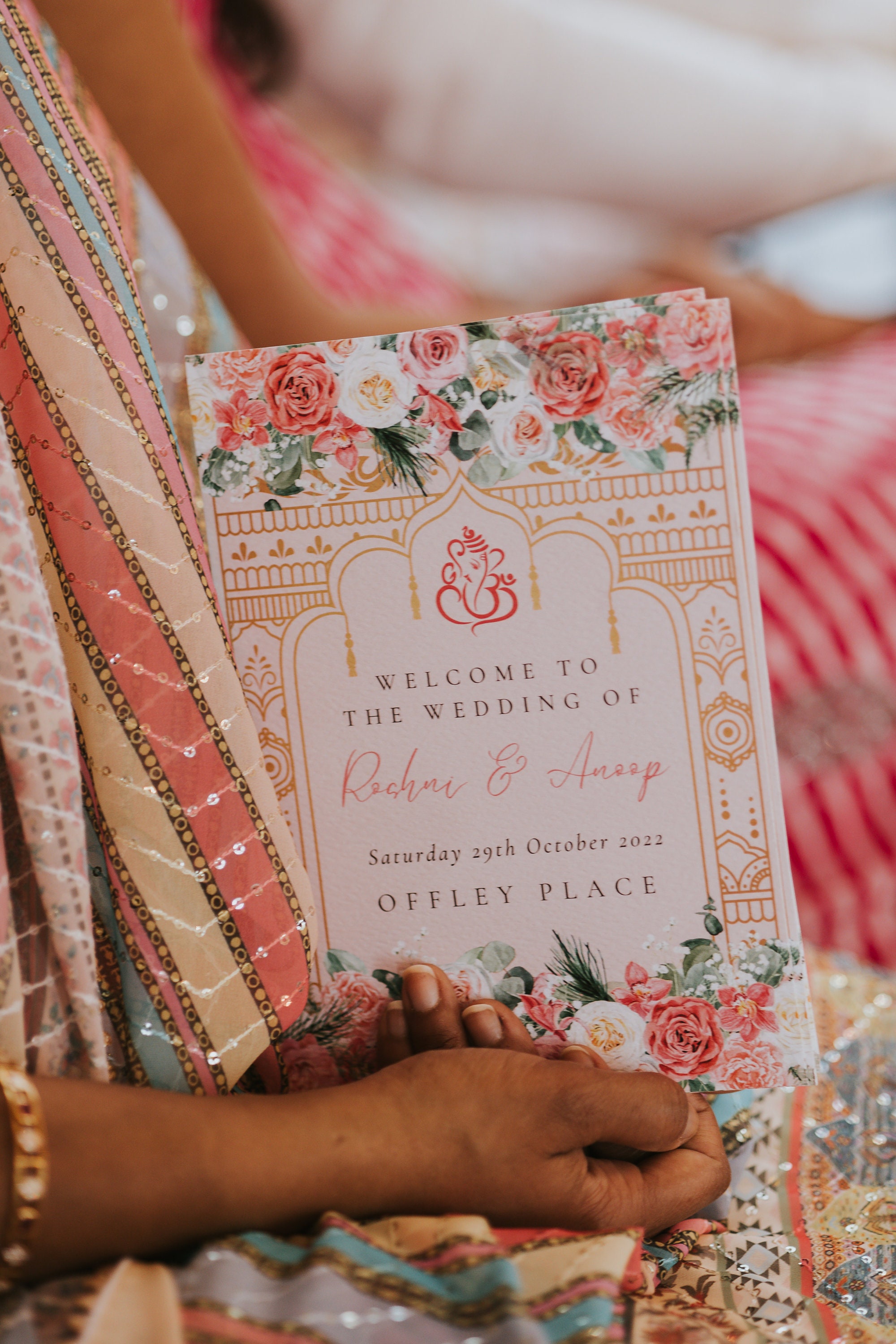 Hindu Wedding Programme - Etsy