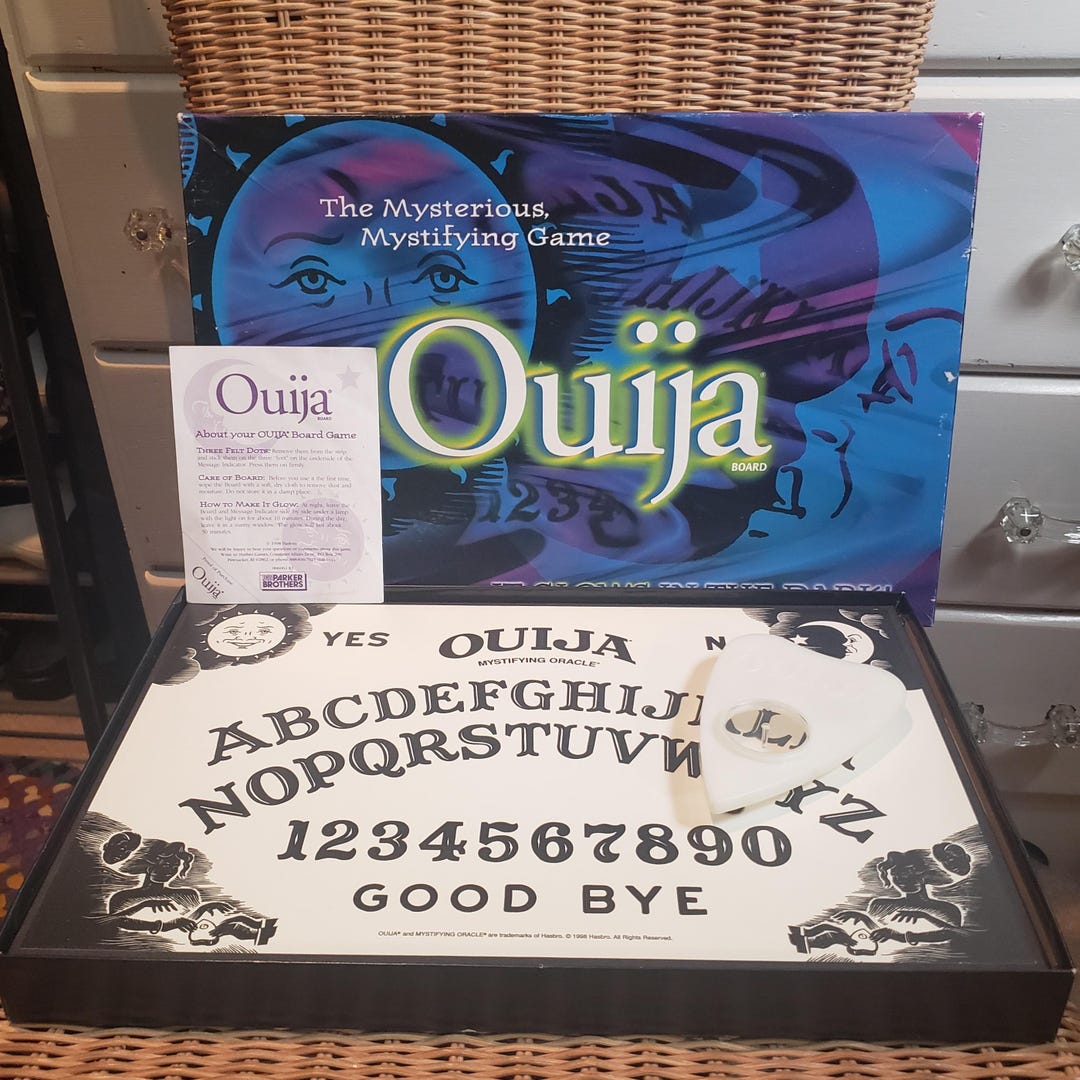 1998 Complete Glow in the Dark Mystifying Oracle OUIJA Board - Etsy