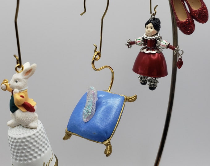 Set of 4 Vintage Hallmark Miniature Christmas Tree Ornaments - Etsy