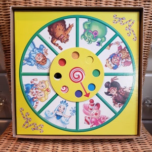 2002 Vintage & Complete Candy Land Wheel Spin Match Game - Etsy