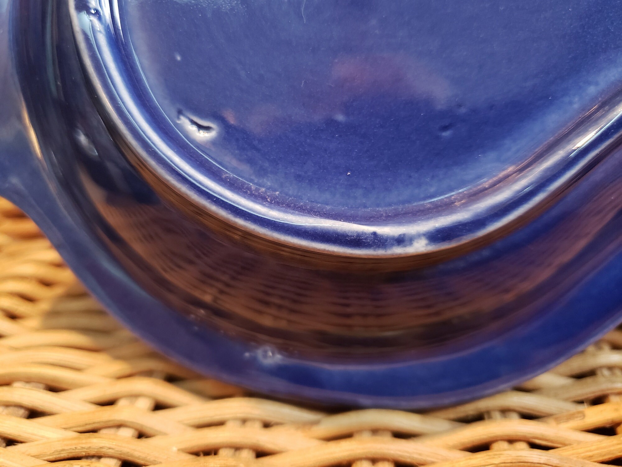 Original Fiesta Cobalt Blue Figure Eight Tray From Promo Set - Etsy