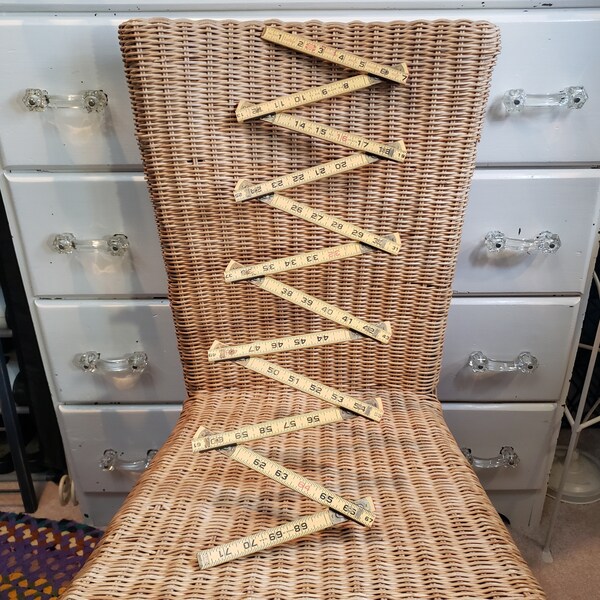 Folding Wood Ruler - Etsy