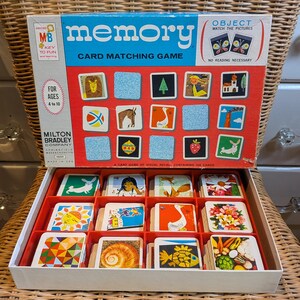 Memory Matching Game 1968 Complete - Etsy