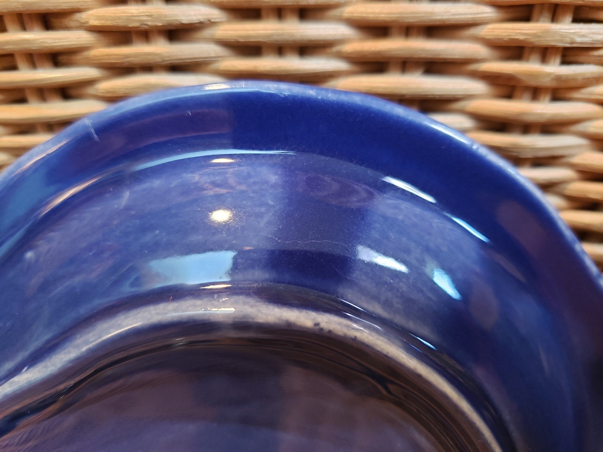 Original Fiesta Cobalt Blue Figure Eight Tray From Promo Set - Etsy