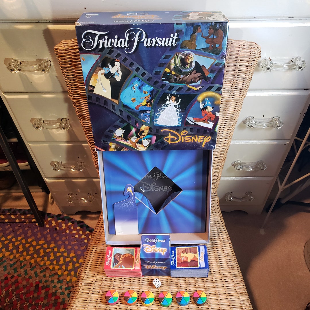 2002 Vintage & Complete Disney Trivial Pursuit Game - Etsy