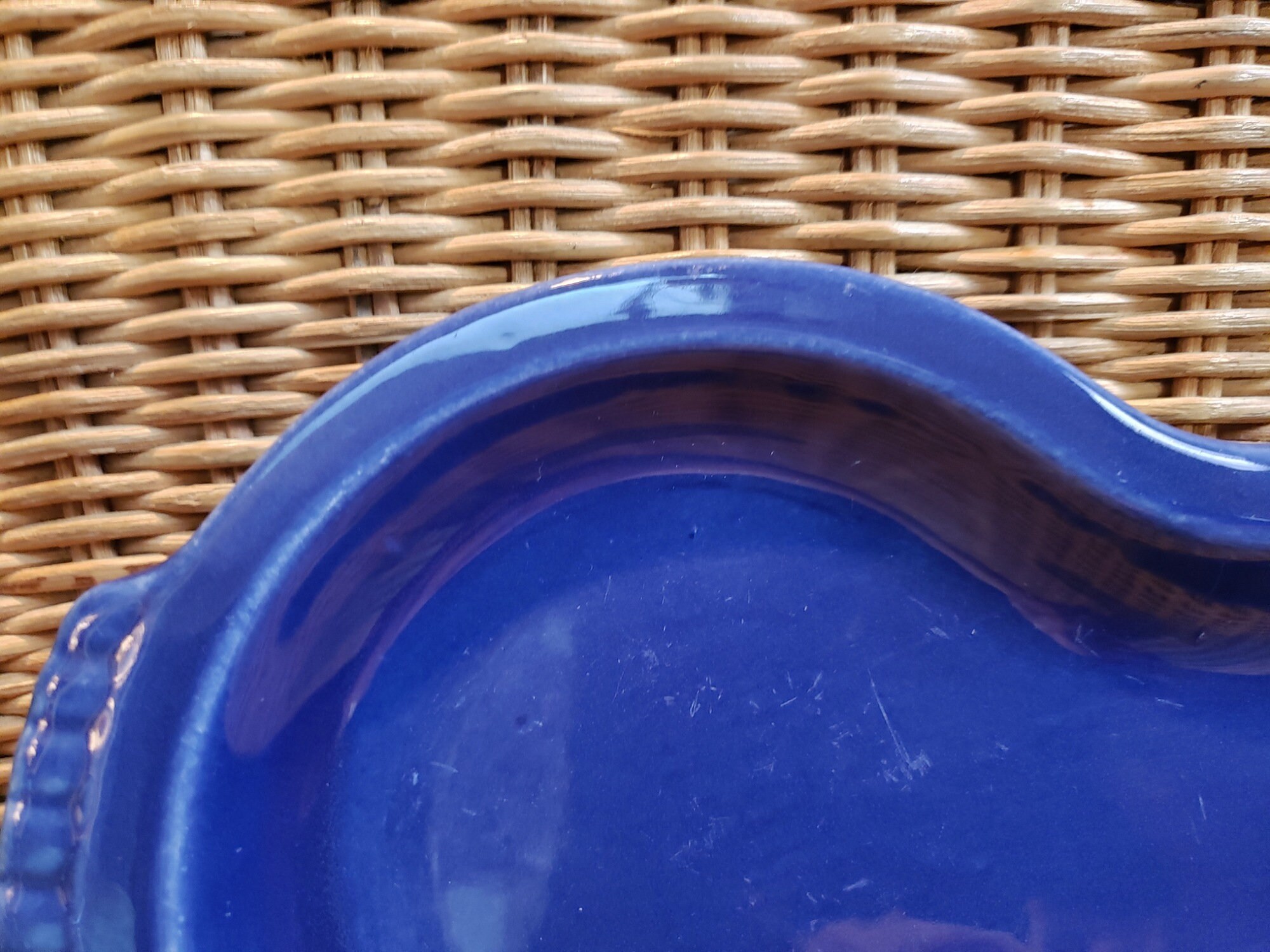 Original Fiesta Cobalt Blue Figure Eight Tray From Promo Set - Etsy