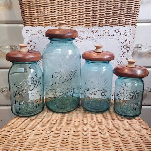 Ball Glass Jar - Etsy