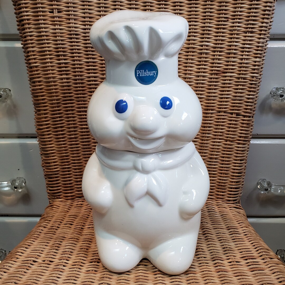 1986 Pillsbury Dough Boy Cookie Jar - Etsy